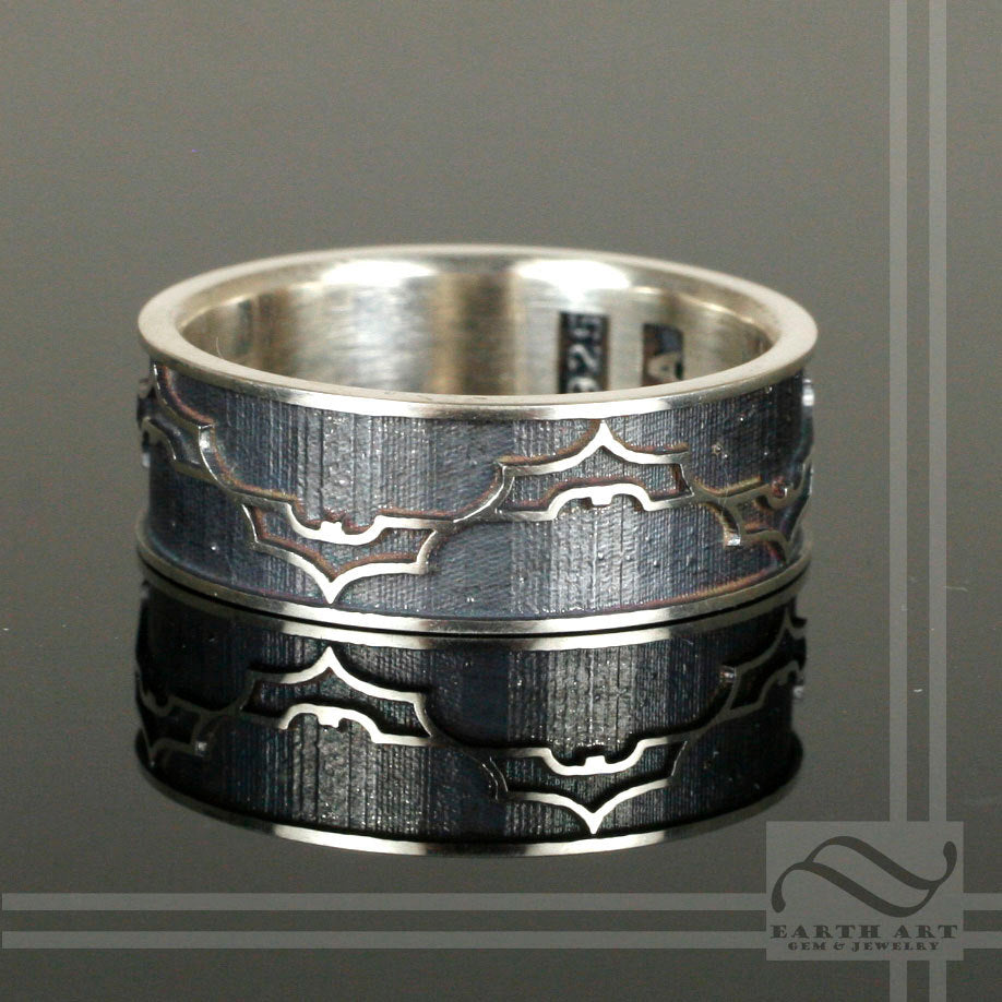Own your Fear - Bat ring - Sterling Silver – Earth Art